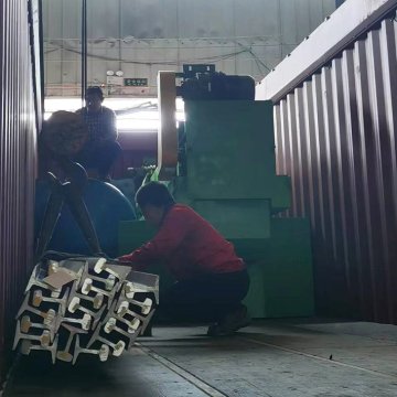 Client in Philippines ordered the wind tower out wall shot blasting machine